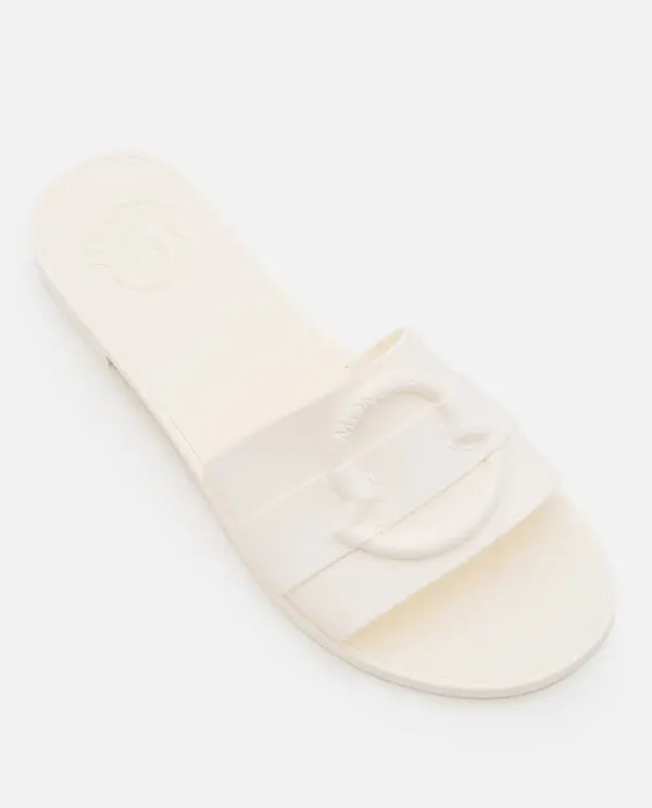 Moncler Rubber Logo Slides