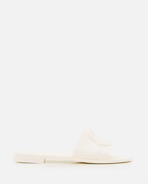 Moncler Rubber Logo Slides - Multicolor