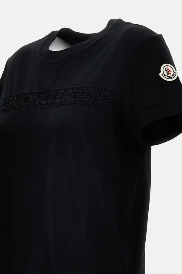 Moncler Black Crewneck T-shirt