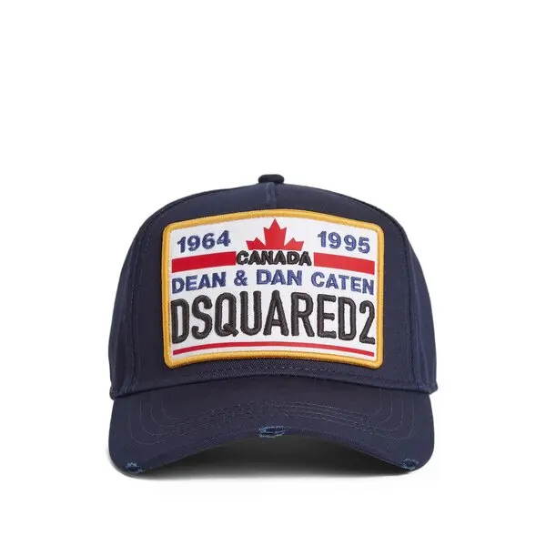 Dsquared2 Cap With Logo Patch - Blue