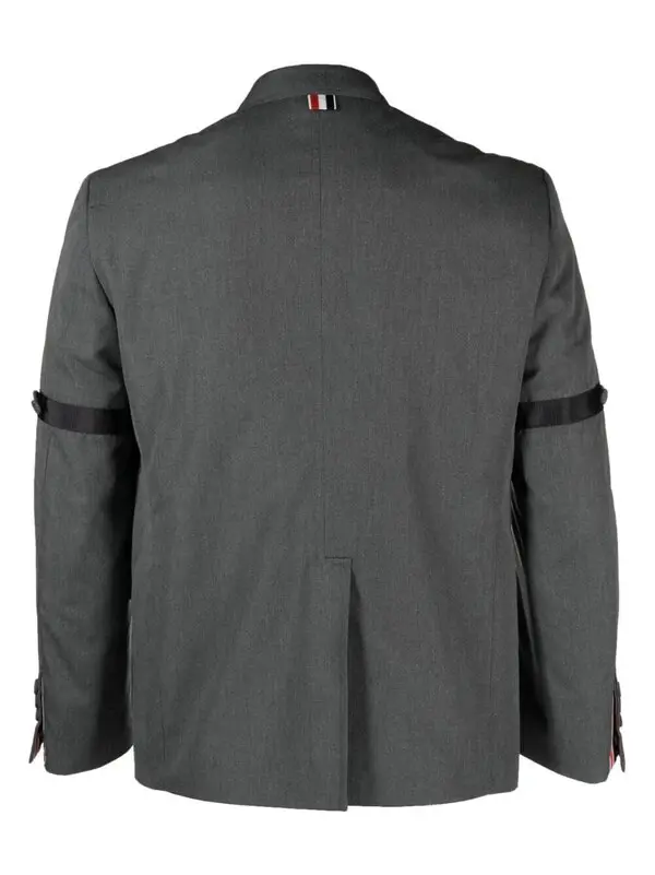 Thom Browne Single-breasted Blazer With Armband Detail