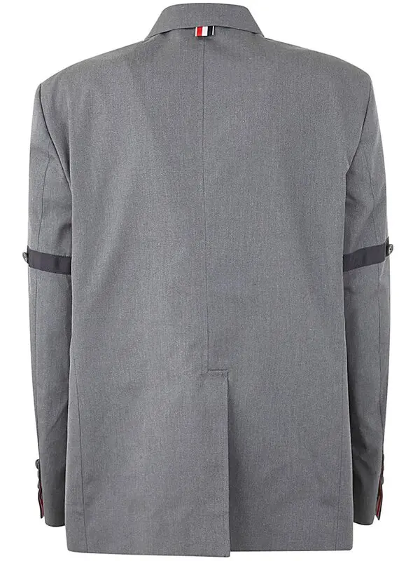 Thom Browne Single-breasted Blazer With Armband Detail