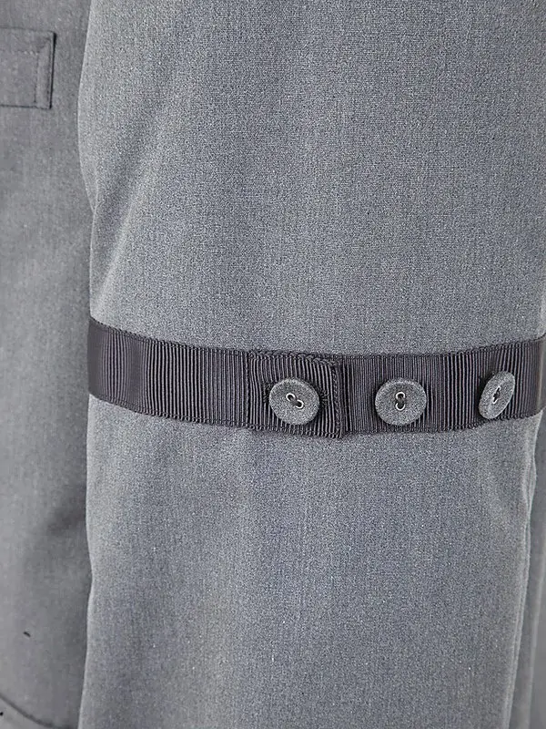 Thom Browne Single-breasted Blazer With Armband Detail