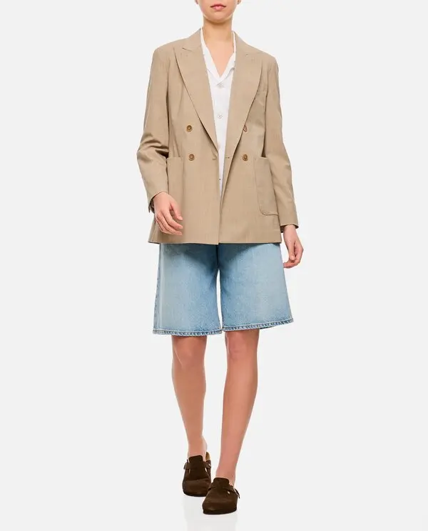 Max Mara Corfu Double-breasted Blazer - Multicolor