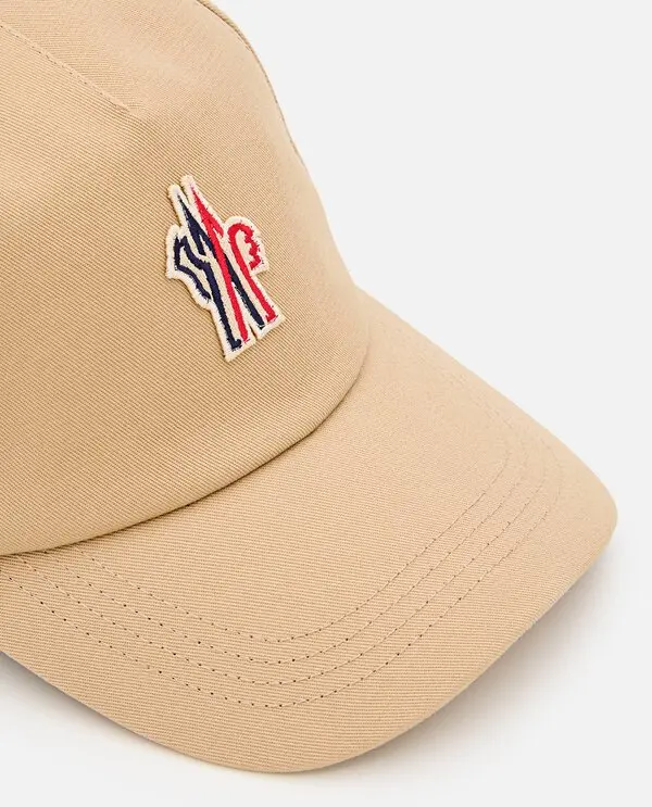 Moncler Baseball Cap With Logo Patch - Multicolor