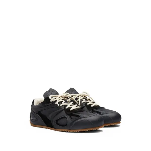Axel Arigato Low-top Trainers In Leather And Suede - Black