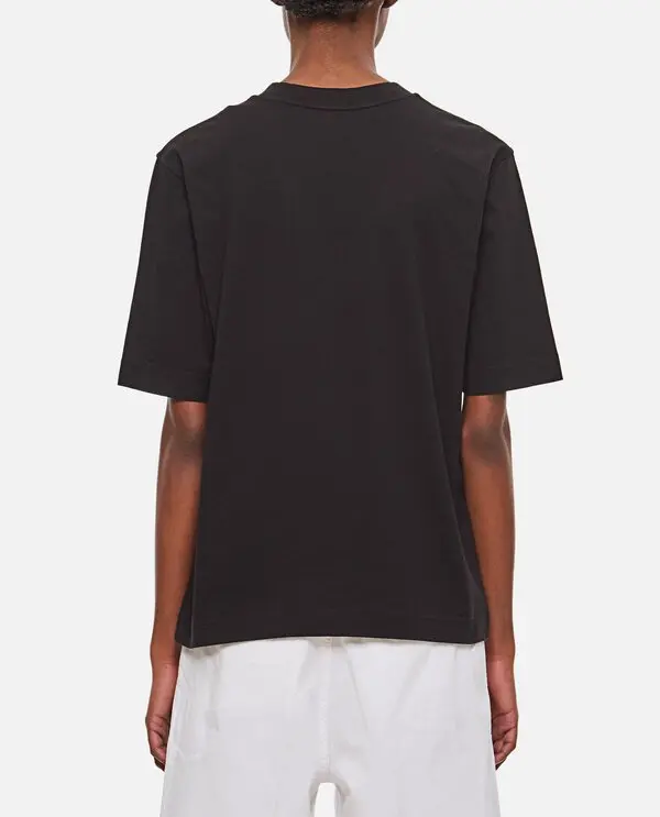 Moncler Crewneck T-shirt With Embossed Logo