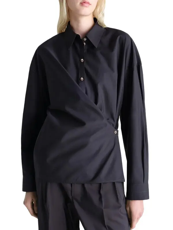 LEMAIRE Lemiaire Twisted Cotton Shirt - Multicolor