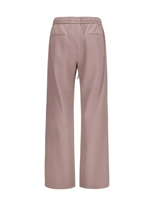Dolce & Gabbana Wool Jogging Pants - Brown