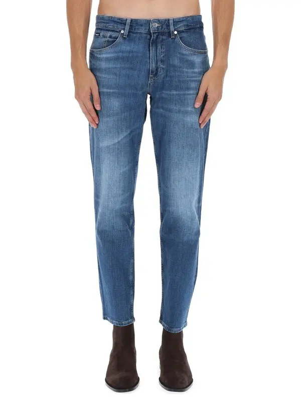 BOSS Maine Regular Fit Jeans - Blue