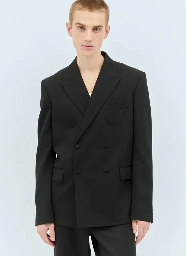 Gucci Double-breasted Wool Blazer