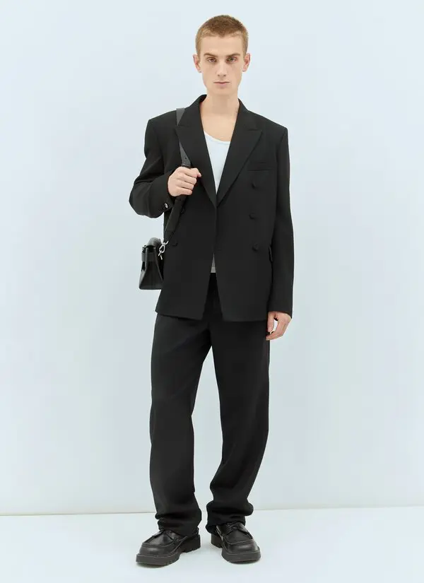 Gucci Double-breasted Wool Blazer