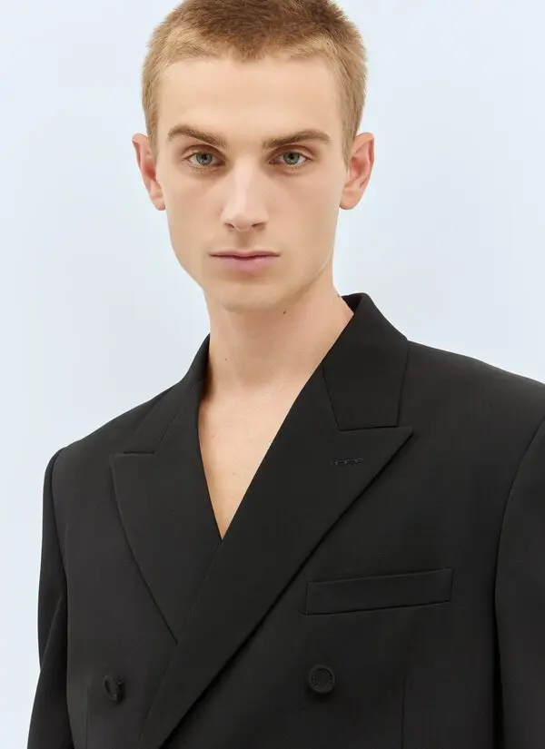 Gucci Double-breasted Wool Blazer