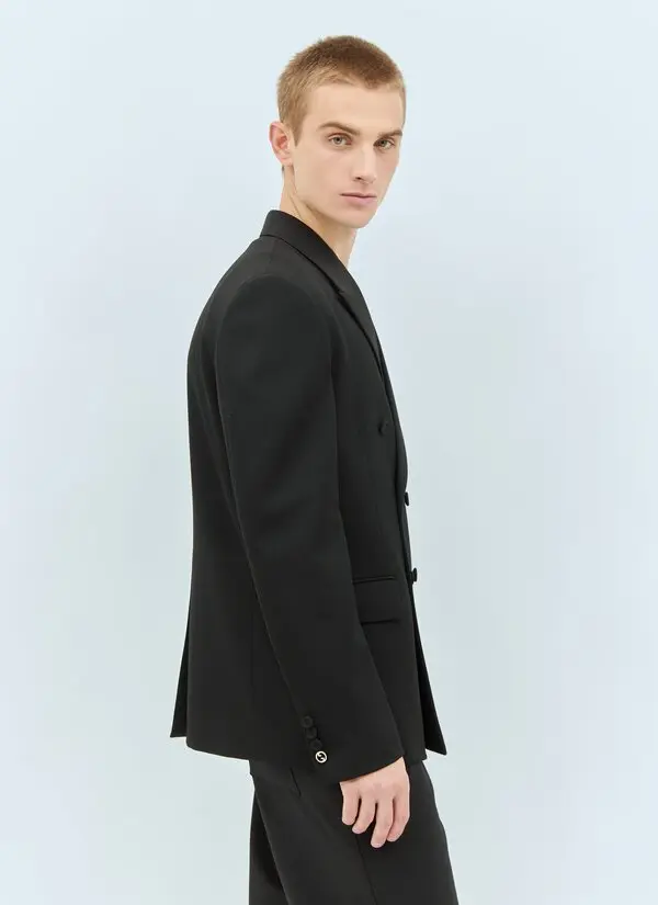 Gucci Double-breasted Wool Blazer