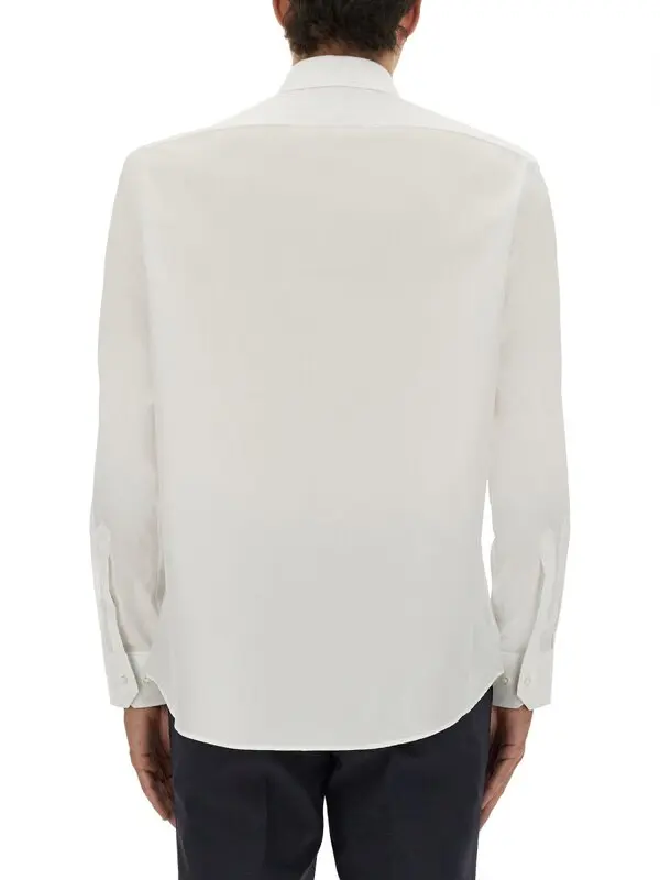 BOSS Poplin Shirt - White