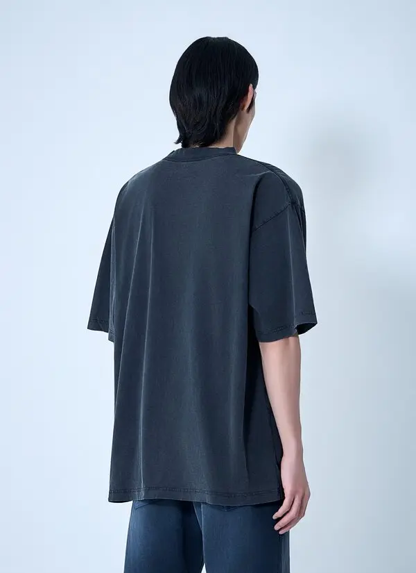 Balenciaga Medium Fit T-shirt - Gray
