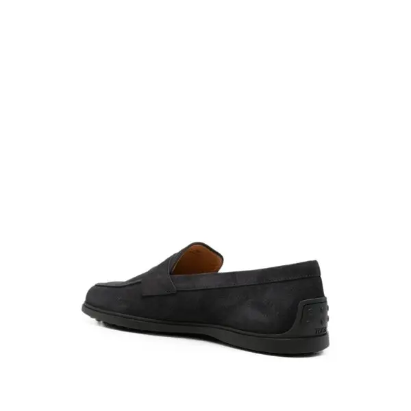 TOD'S Suede Penny Slot Loafers
