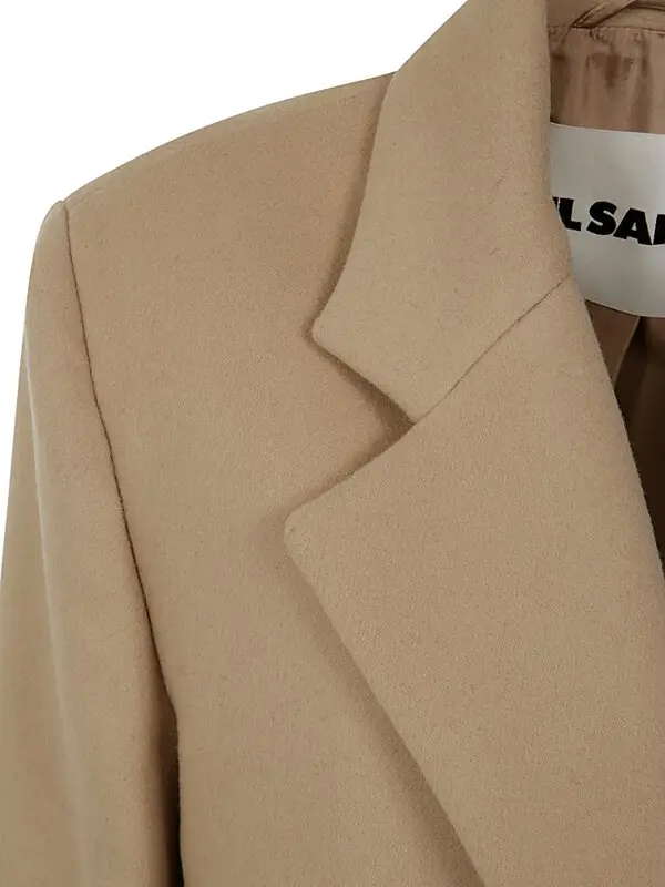 JIL SANDER Double Breasted Tailor Made Crombie