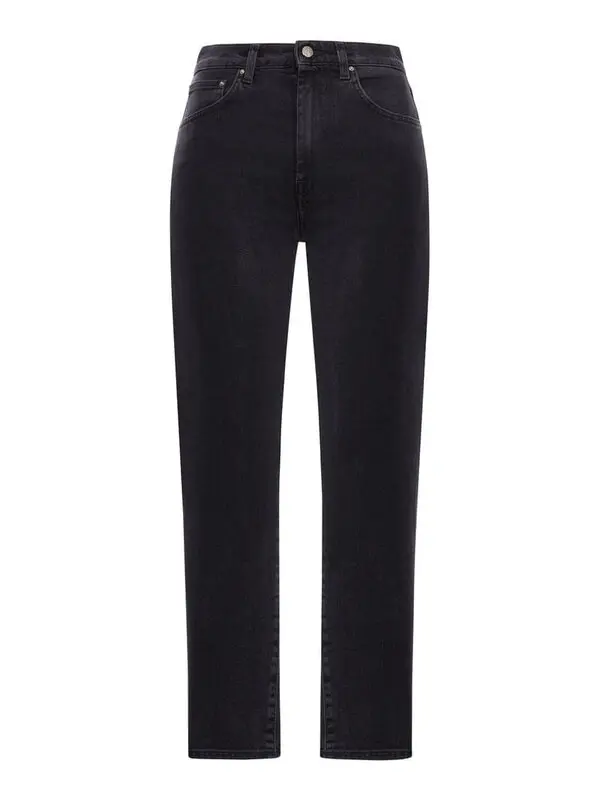 TOTEME Twisted Seam Denim Jeans - Gray