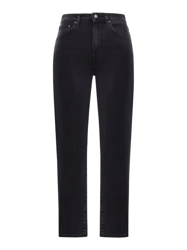 TOTEME Twisted Seam Denim Jeans - Gray
