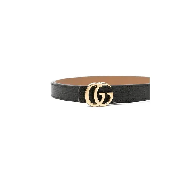 Gucci Leather Interlocking Gg Belt
