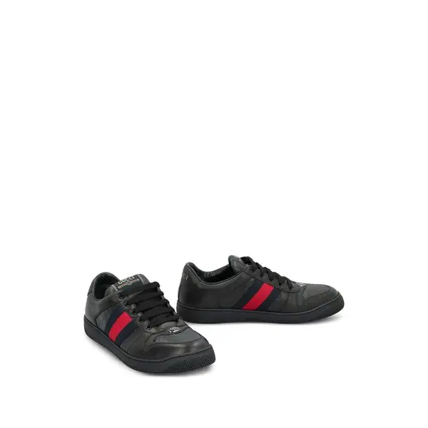 Gucci Leather Low-top Sneakers
