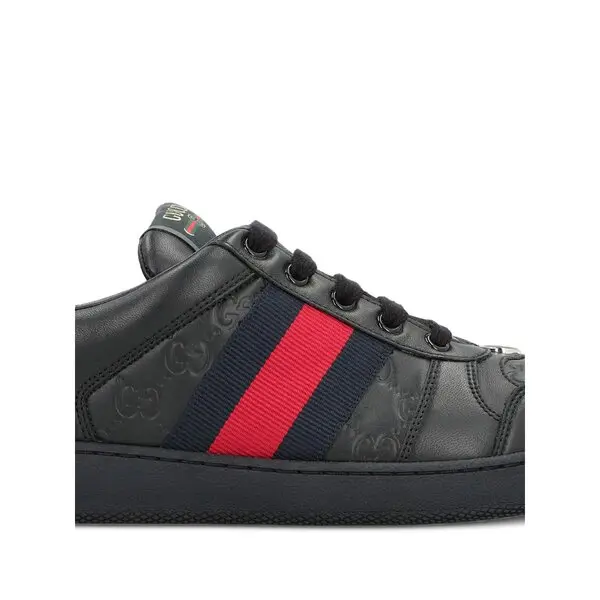 Gucci Leather Low-top Sneakers