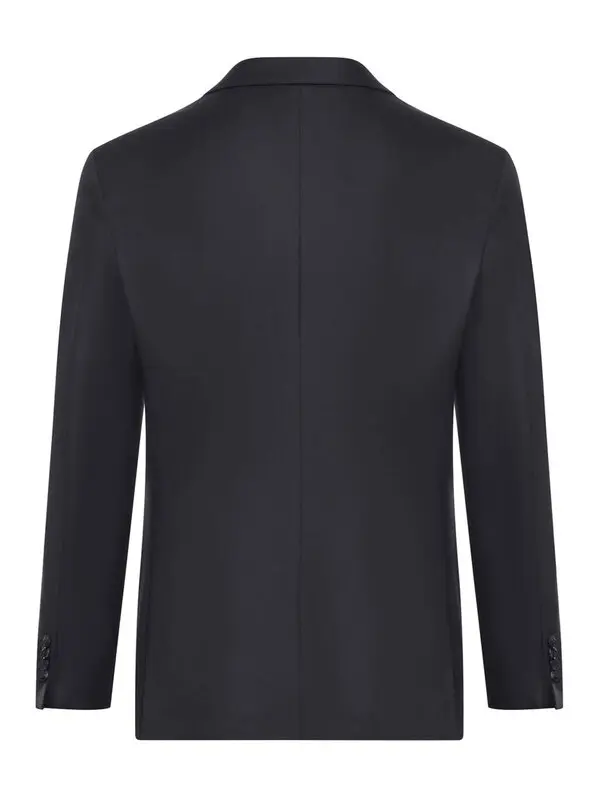 Giorgio Armani Tailored Wool And Cashmere Suit - Multicolor