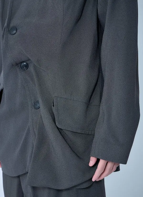 VIVIENNE WESTWOOD Asymmetrical Wool Blazer