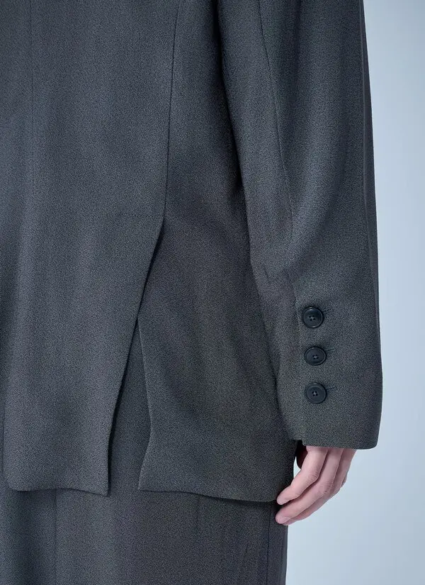 VIVIENNE WESTWOOD Asymmetrical Wool Blazer