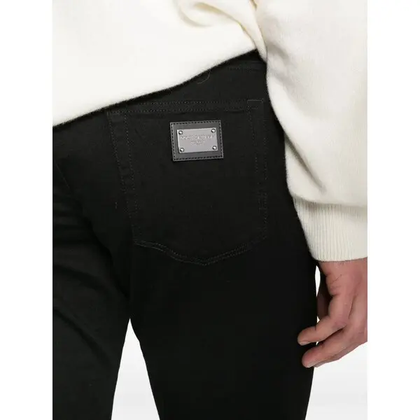 Dolce & Gabbana Slim-fit Jeans - Black