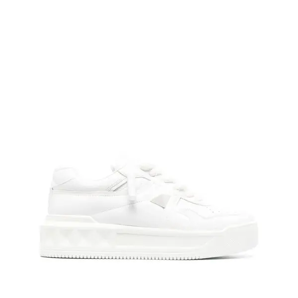 Valentino Garavani Low-top Trainers With Roman Stud Detailing