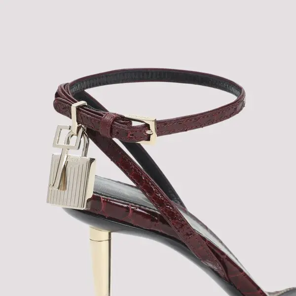TOM FORD Semi Shiny Printed Calf Leather Sandals