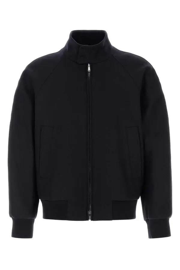 Fendi Midnight Stretch Cashmere Jacket