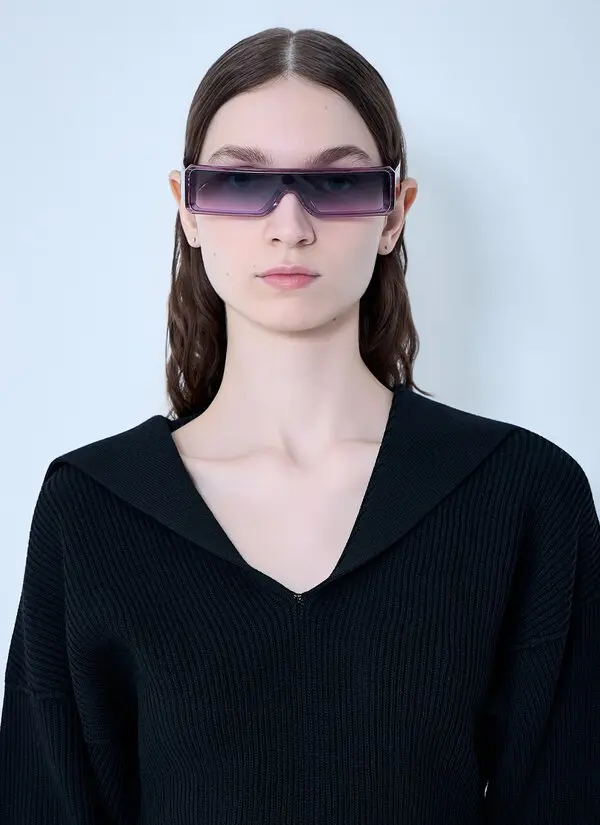 Rick Owens Gethshades Rectangular Sunglasses - Multicolor
