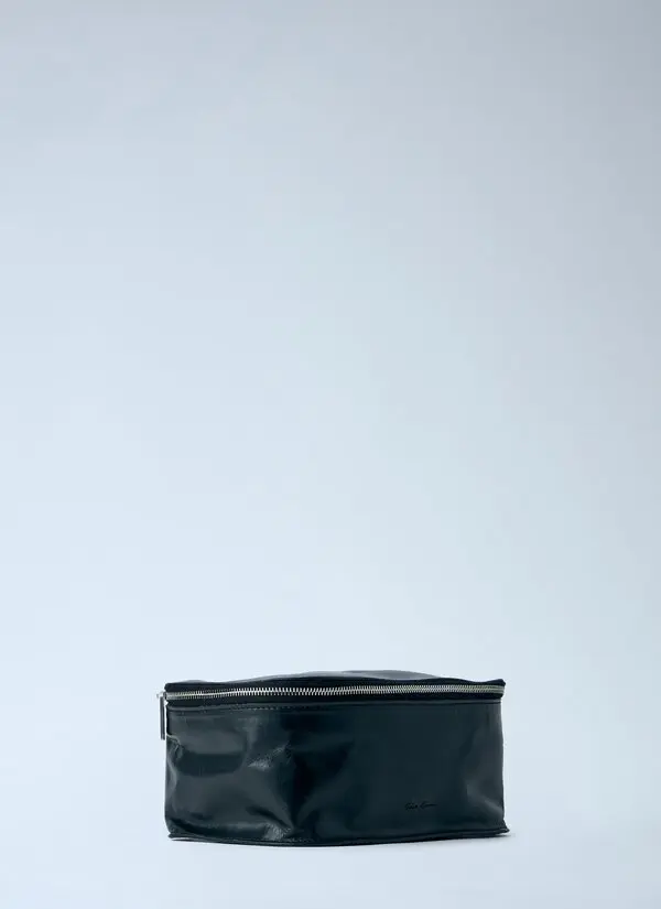 Rick Owens Leather Beauty Pouch