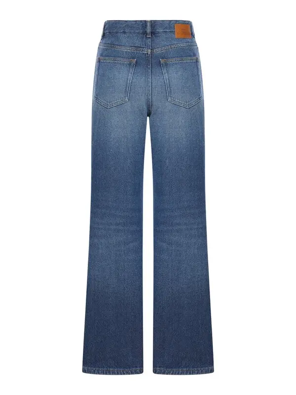 GANNI Isey Heavy Denim Jeans - Multicolor