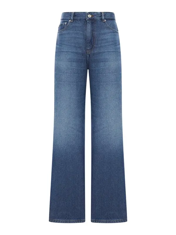 GANNI Isey Heavy Denim Jeans - Multicolor