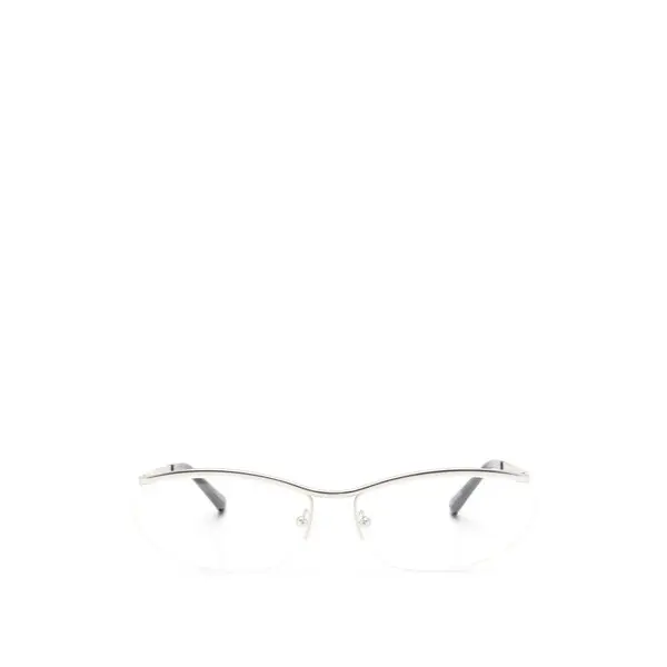 Attico Tone Cat-eye Frame Eyeglasses - Silver