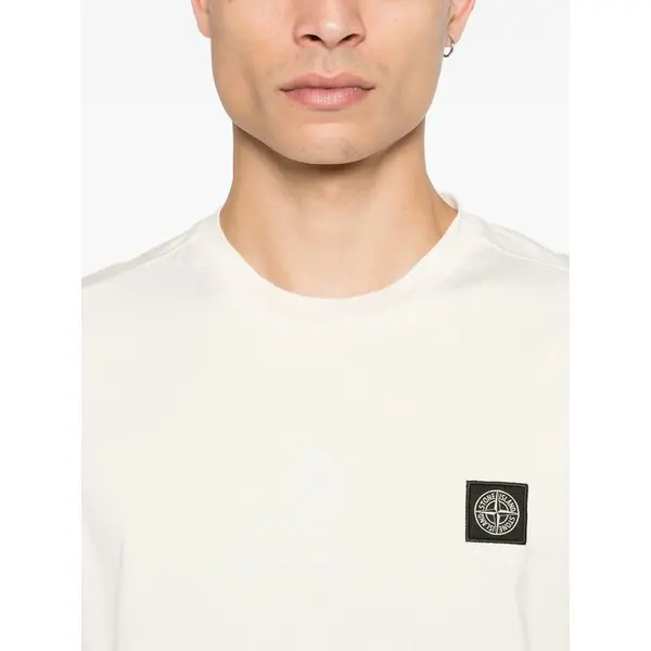 Stone Island Neutrals T-shirts & Vests T-shirts - Cream