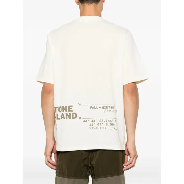 Stone Island Neutrals T-shirts & Vests T-shirts - Cream
