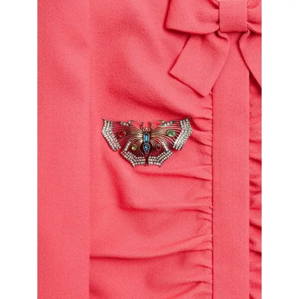 Valentino Garavani Butterfly Brooch