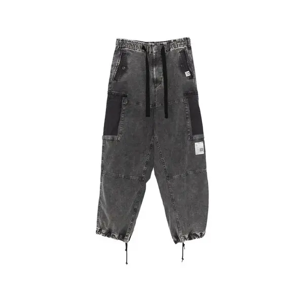 Mihara Yasuhiro Grey Cargo Trousers