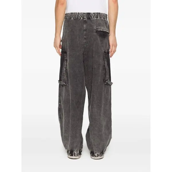 Mihara Yasuhiro Grey Cargo Trousers