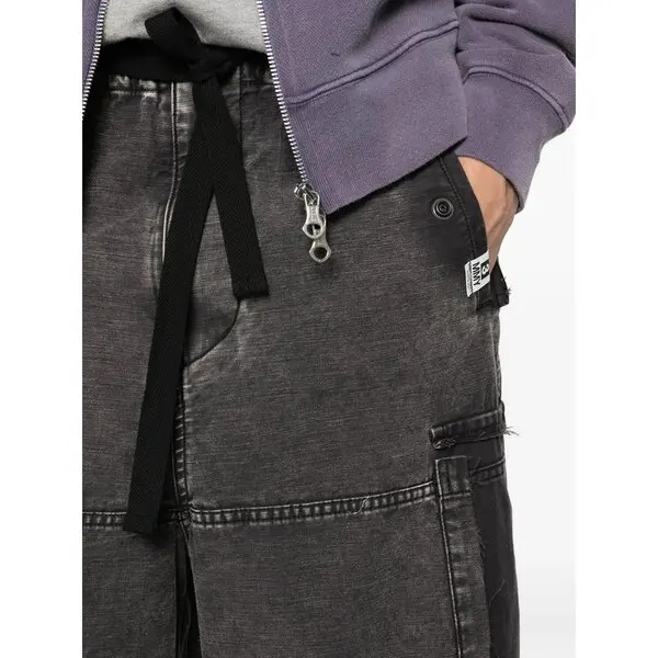 Mihara Yasuhiro Grey Cargo Trousers