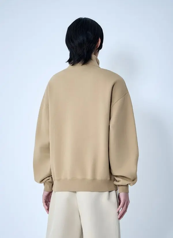 Jacquemus Le Camionneur Gros Grain Zip Sweatshirt
