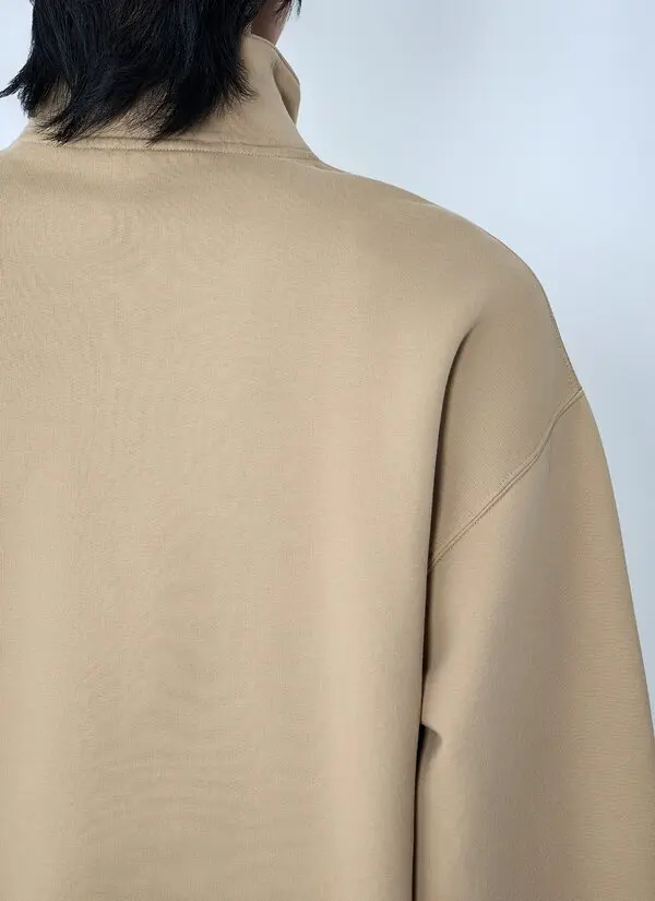Jacquemus Le Camionneur Gros Grain Zip Sweatshirt