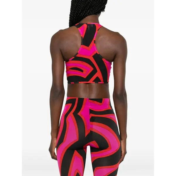 Emilio Pucci Cropped Sleeveless Racerback Top