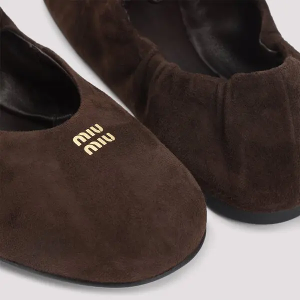 Miu Miu Ballerinas - Brown