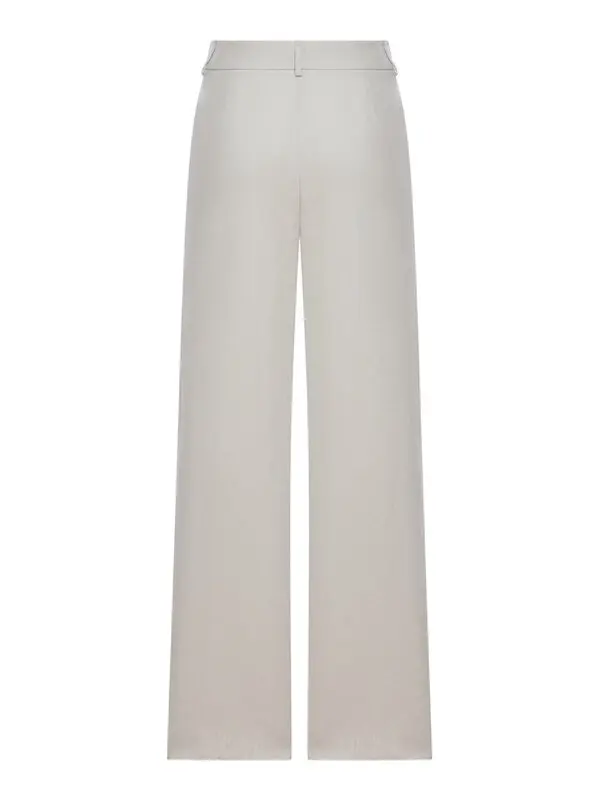 Giorgio Armani Tailored Linen Wide Leg Trousers
